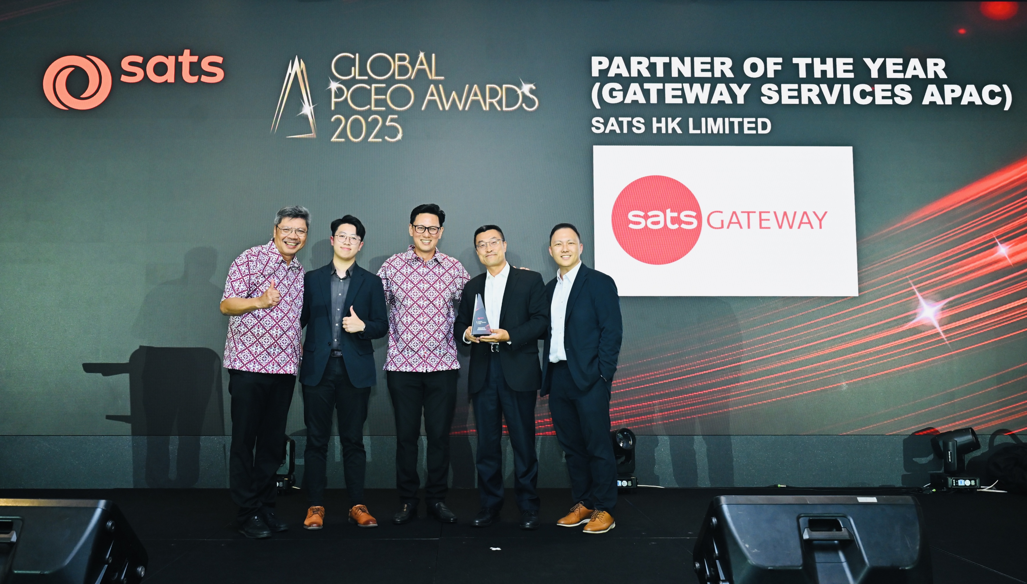 SATS HK Honored with Partner of the Year (Gateway Services APAC) Award ...